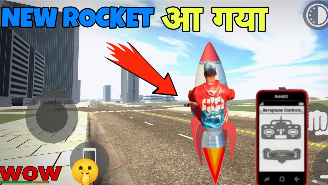 Rocket का Update | Indian bike driving 3d || Indian bike driving ...