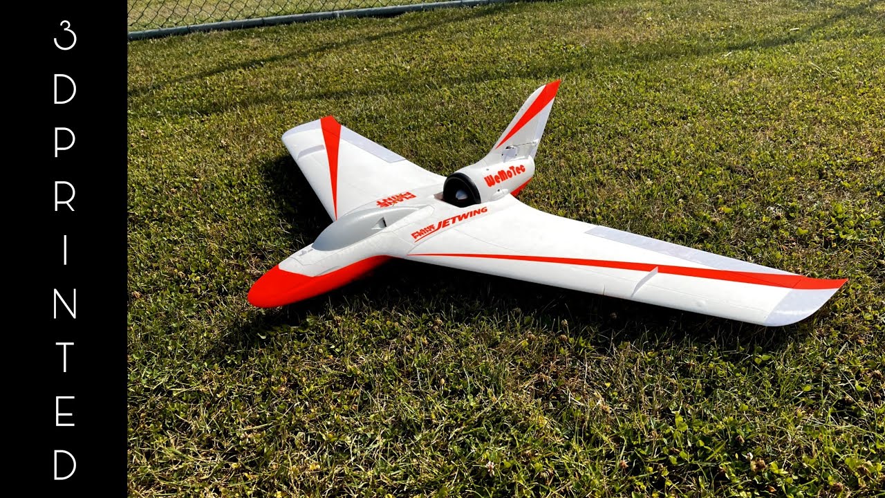 Part 1 JETWING EDF (LW-PLA)(Rudder) by PLANEPRINT 3D printed RC plane ...