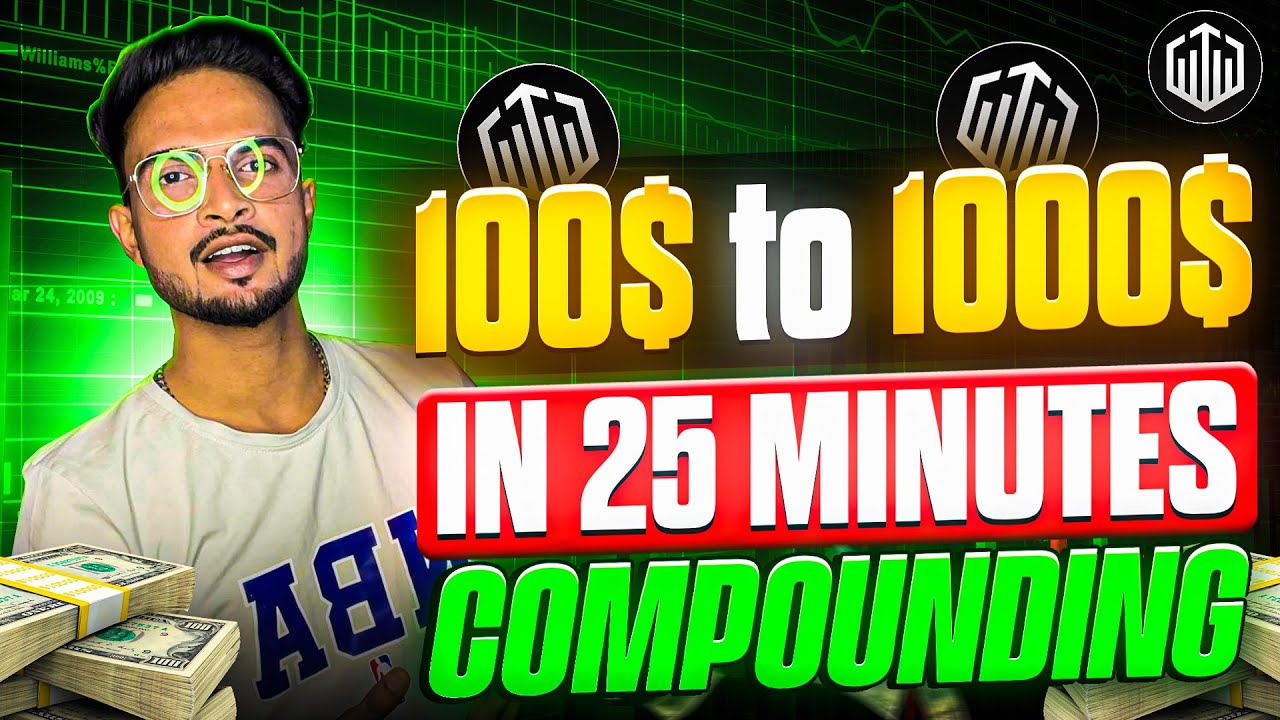 $100 To $1000 Compounding | Quotex compounding strategy | Quotex ...