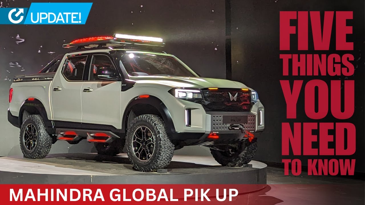 Mahindra Global Pik Up Based on Scorpio N - All You Need to Know ...