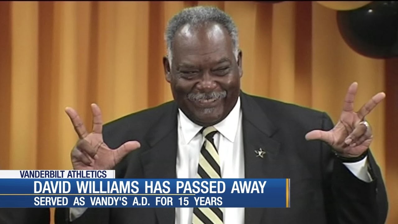 Former Vanderbilt athletics director David Williams dies - YouTube