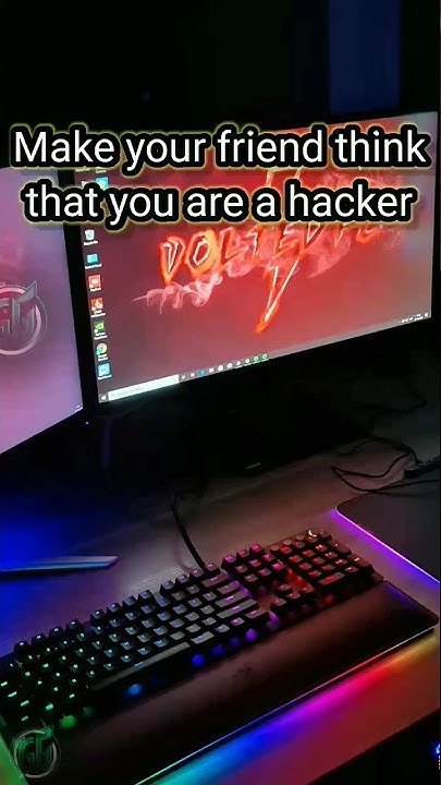 Make your friend think that you are a hacker #prank #hacker #viral # ...