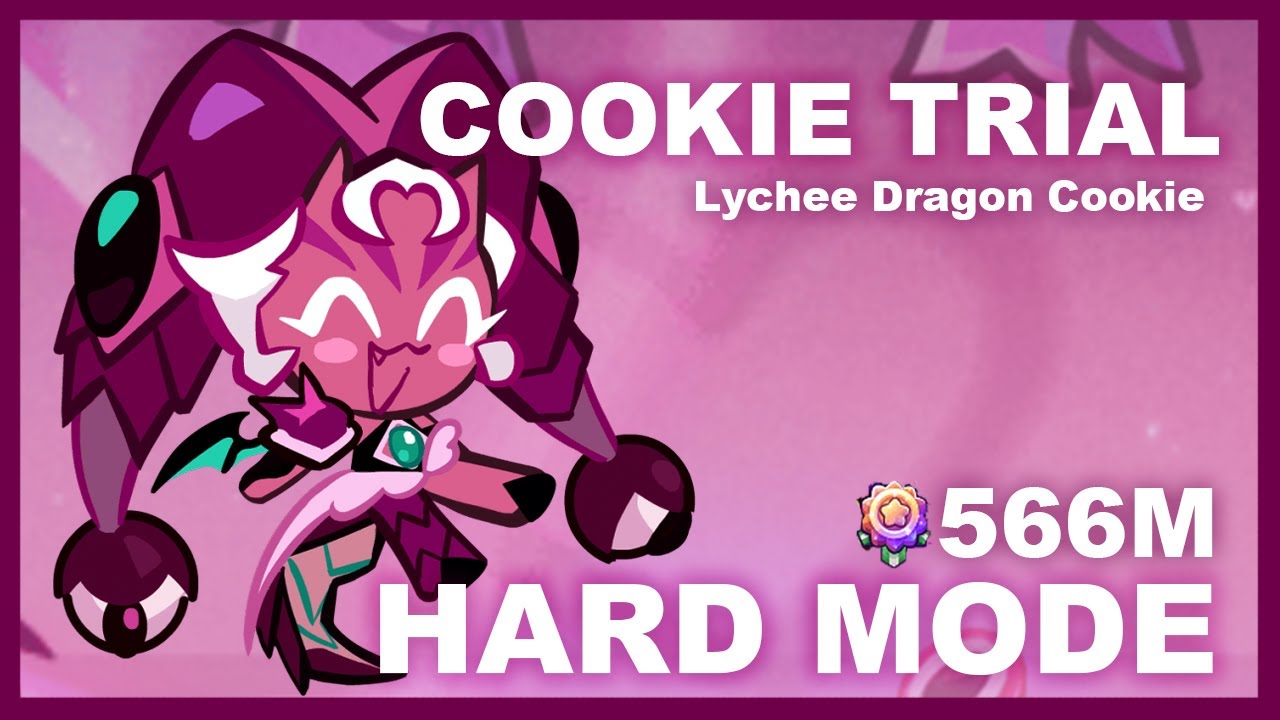Lychee Dragon Cookie Trial | Hard Mode RAINBOW Rank | 쿠키런 Cookie Run ...