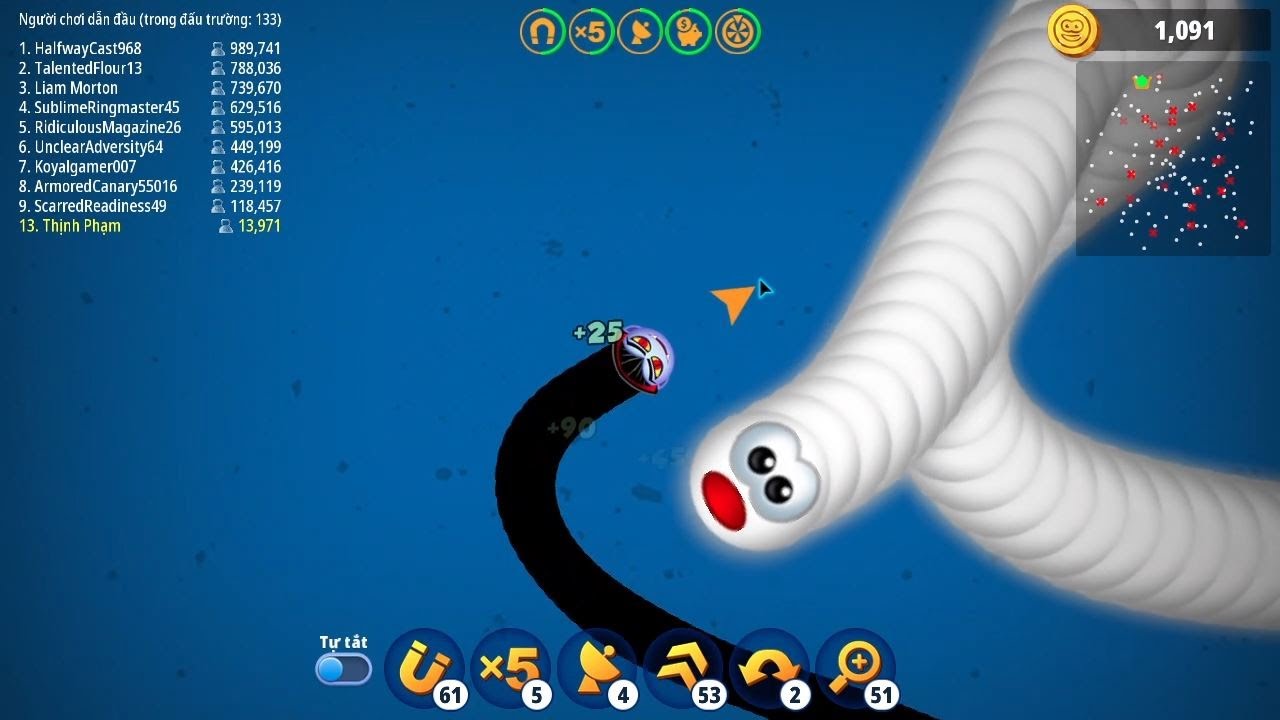 Worms Zone - Part 146 - Black Worm - YouTube