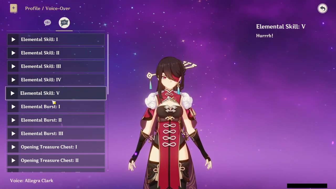 BEIDOU BATTLE VOICE LINES (ENGLISH) - YouTube