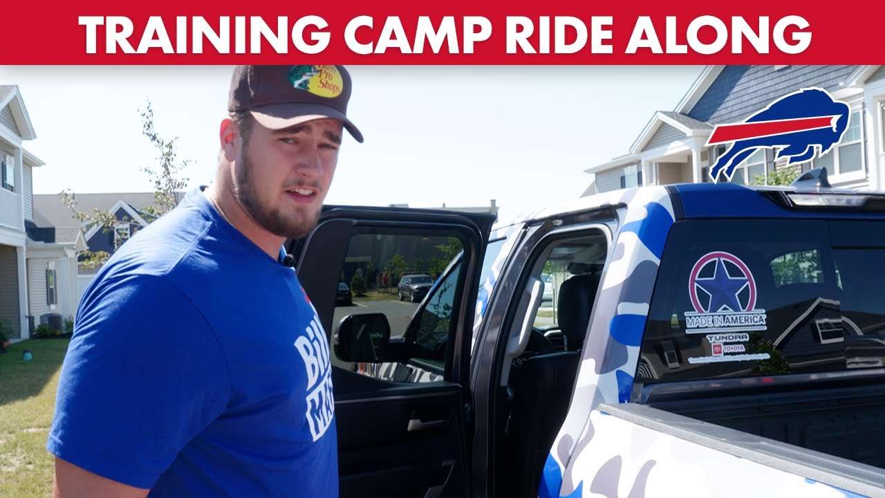 Ride Along with Tommy Doyle Ahead of Buffalo Bills Training Camp 2022 ...