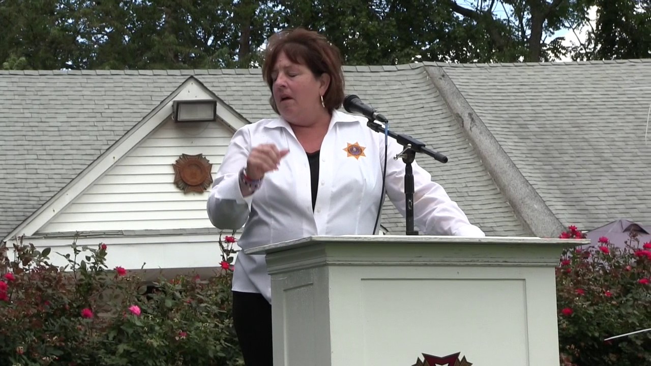 2017 Veterans Appreciation Day - Sheriff Mary McFall Hopper - YouTube
