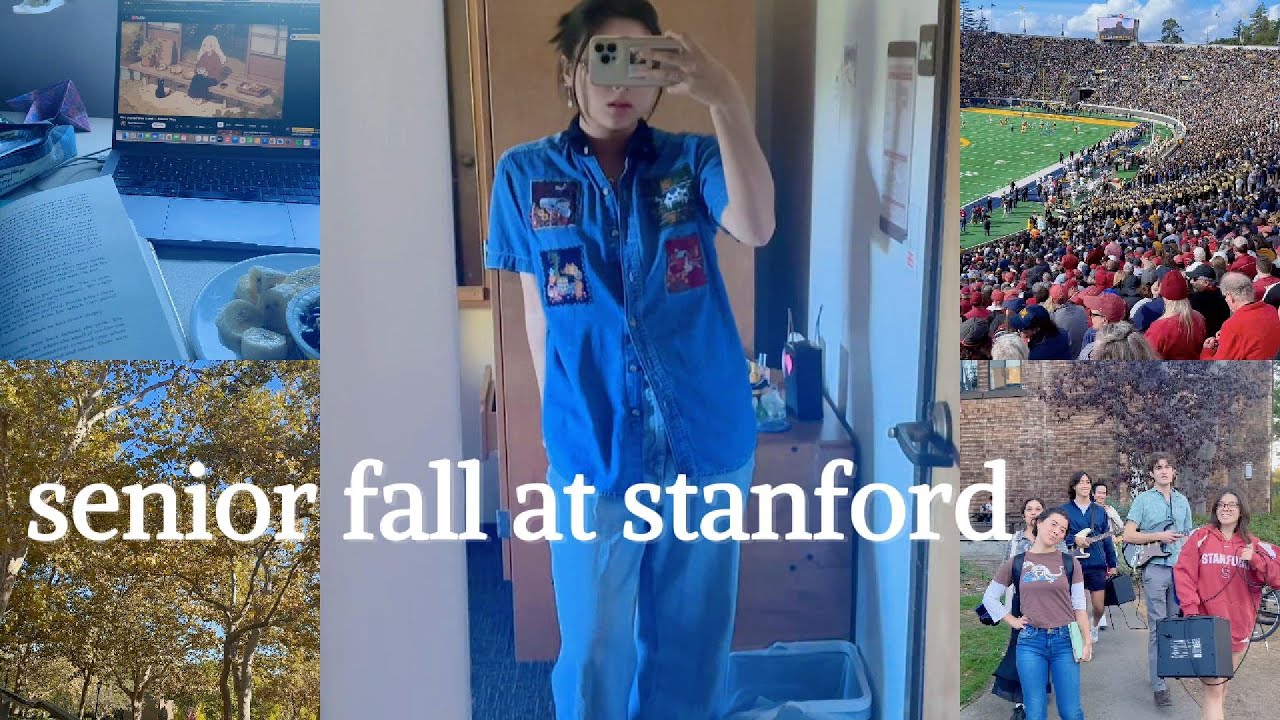 Pt1: Senior Autumn at Stanford（。ˇ ⊖ˇ）♡| Band, Butterfly, Bread Bowl ...