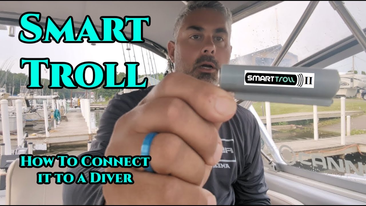 How to connect the Smart Troll probe to your dipsey diver - YouTube