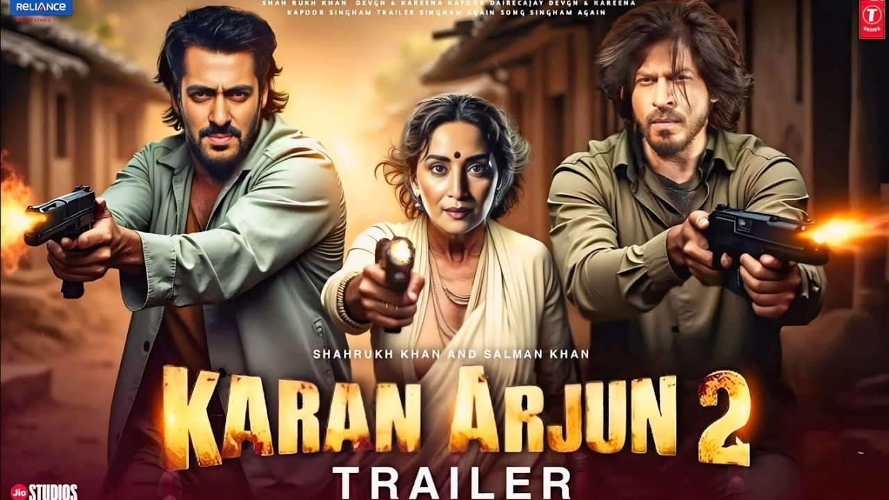 Karan Arjun 2 - Official Trailer | Salman Khan | Shahrukh Khan, Madhuri ...
