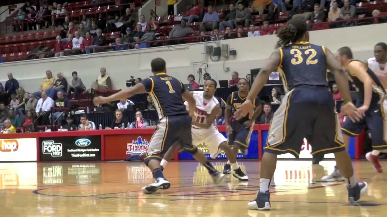 Jason Calliste University of Detroit Mercy Titans highlights vs Toledo ...