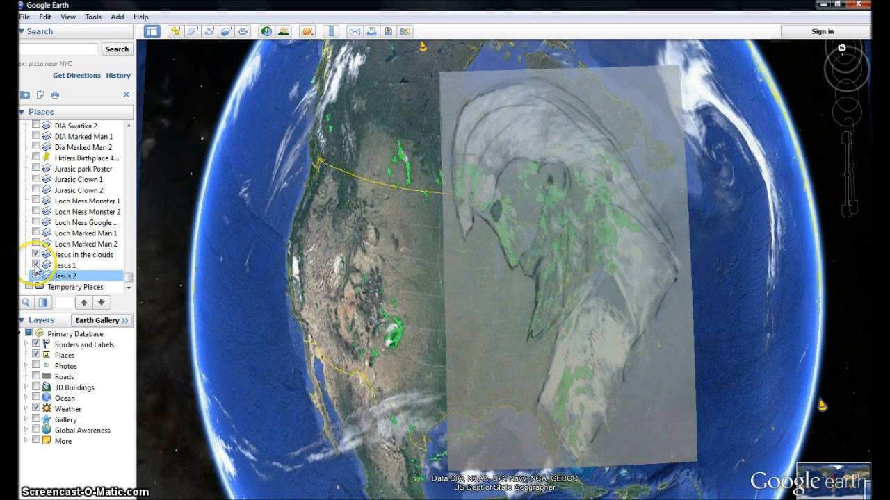 Jesus Looking down at the USA on April 20 2015.The End of days Rapture ...