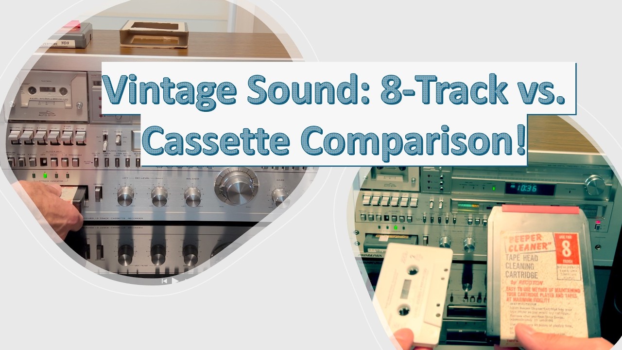 Exploring 8-Track Magic: Cleaning, Playing, and Comparing Retro Tech ...