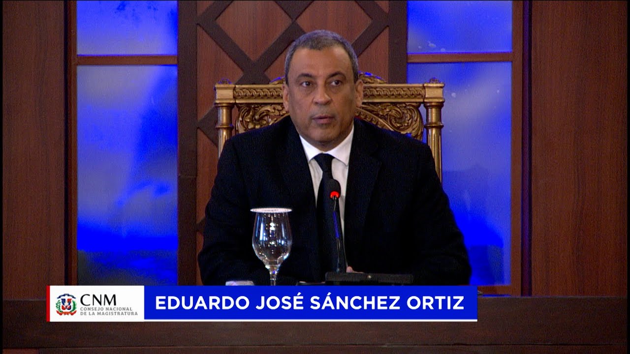 Participación del Sr. Eduardo José Sánchez Ortiz. - YouTube