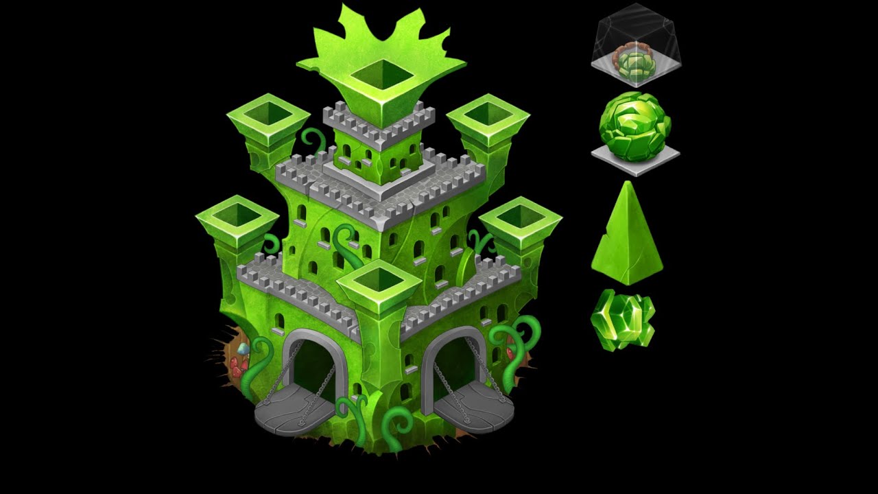 Forest Island - Castle Bass (My Singing Monsters: The Dusk Dimension ...