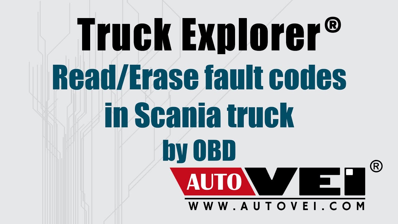 Free diagnostics for Scania trucks - YouTube