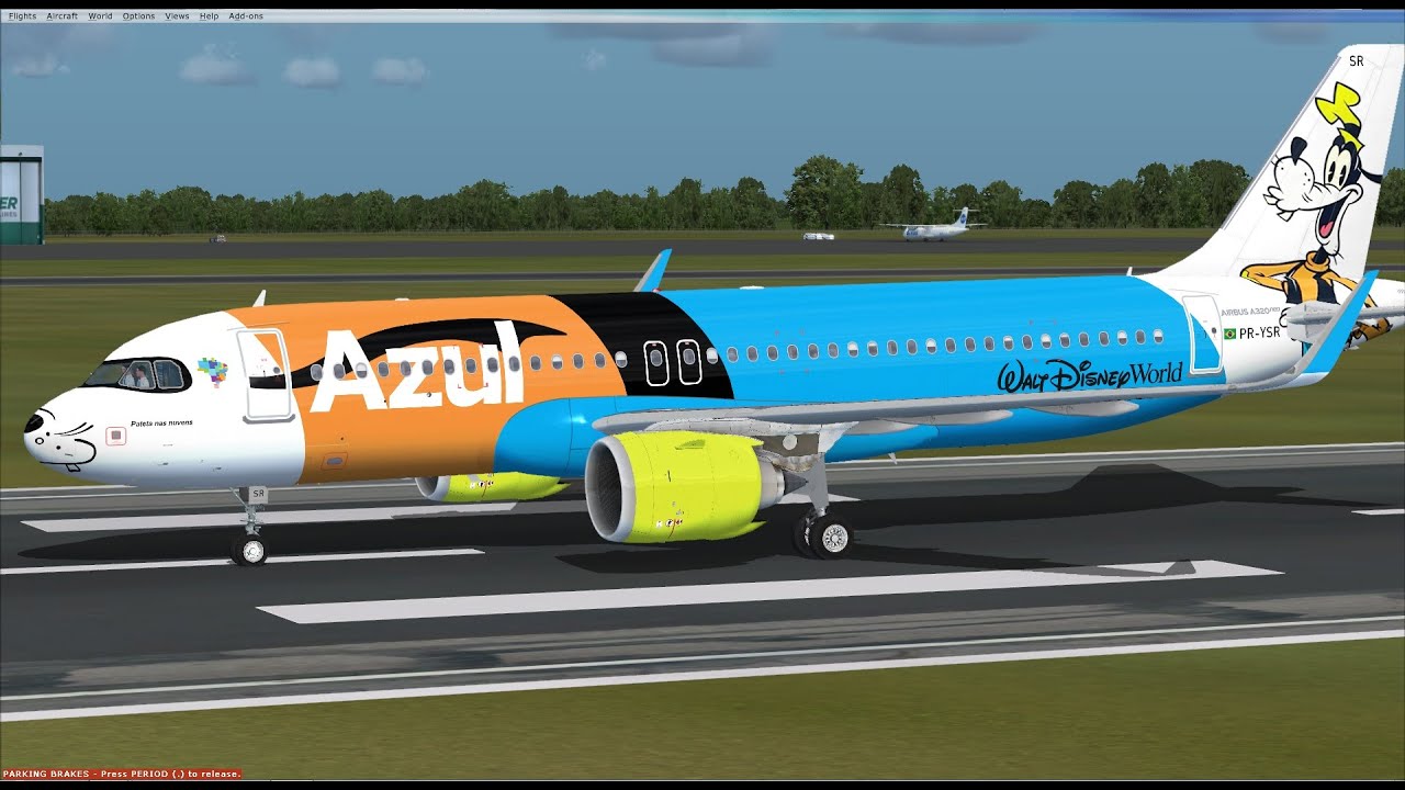 NOVO AIRBUS A320 NEO LATAM AZUL MARGEM AEROSOFT FSX P3D ESTEAM LINQUE ...