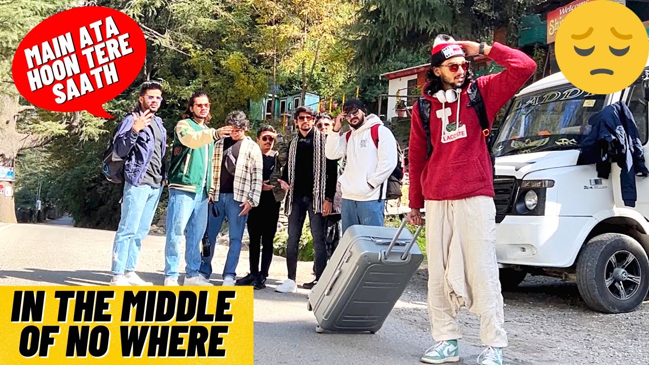 ABANDONING MY FRIENDS DURING OUR DREAM TRIP PRANK!! *emotional*😢 - YouTube