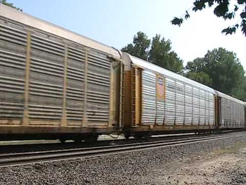 KCS 4703 West on the UP Jeff City Sub with a KCS SD70ACe - YouTube