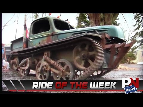 Our Ride Of The Week Is A Rat Rod Tank! - YouTube