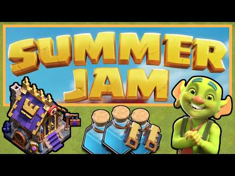 Everything You NEED TO KNOW for SUMMER JAM in Clash of Clans!