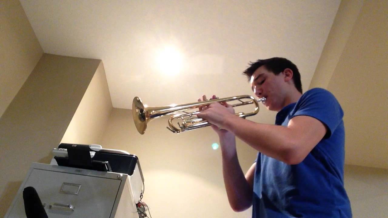 Concert G Flat Scale, Trumpet - YouTube