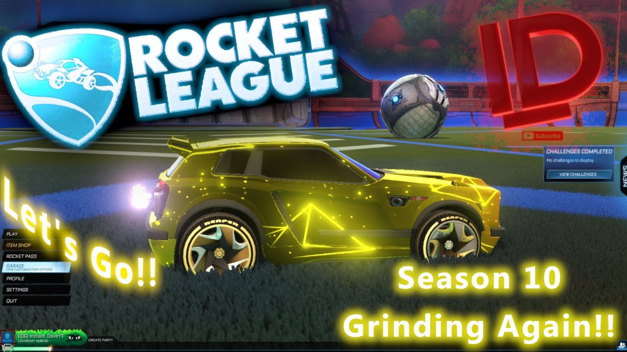 Rocket League Season 10 Grinding Again! I'm Still Grinding til Champ ...