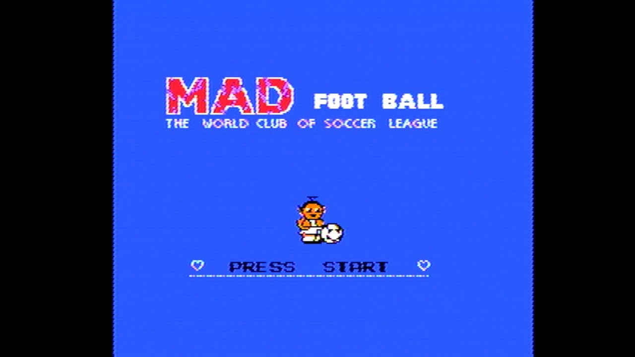 Mad Foot Ball (Nekketsu Soccer League NES hack) - YouTube