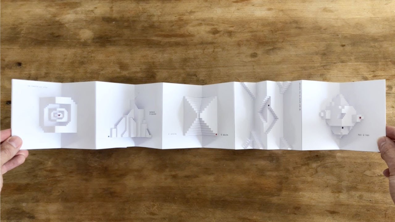 Baby Steps | Mini Pop-up Book | Impossible Stairs - YouTube