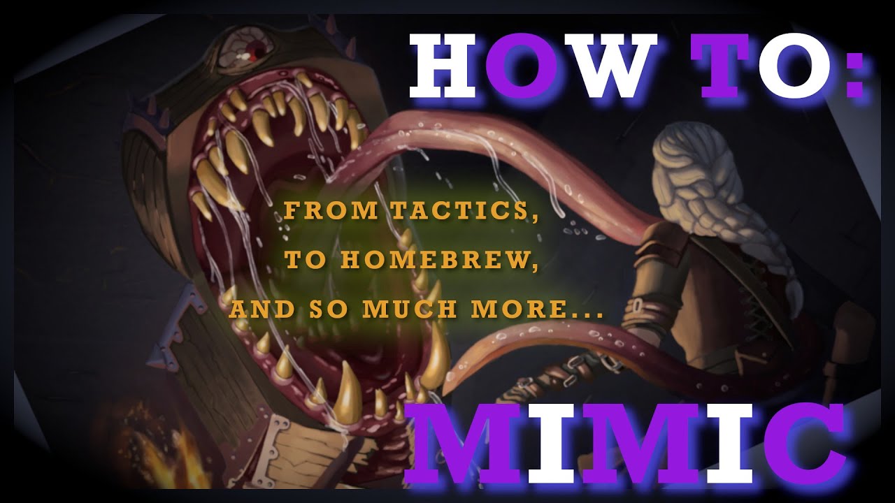 HOW TO: Mimic - YouTube