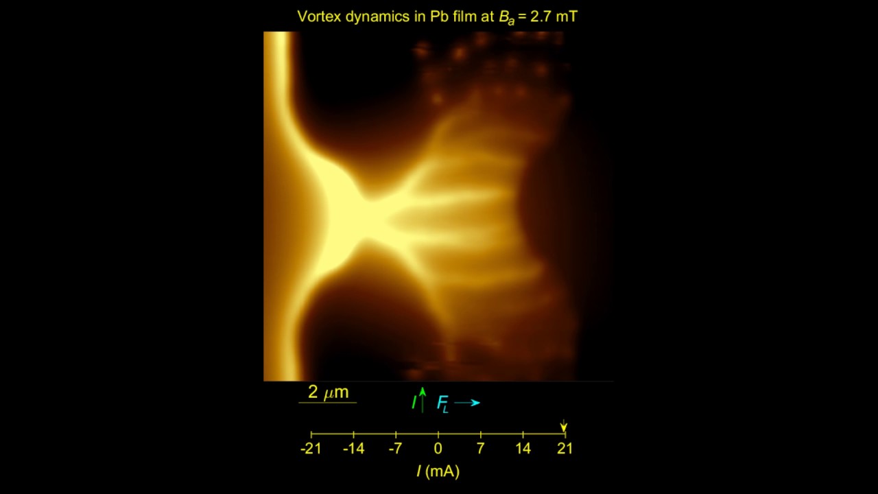 First Direct Observation Of Ultra-Fast Vortex Dynamics In ...