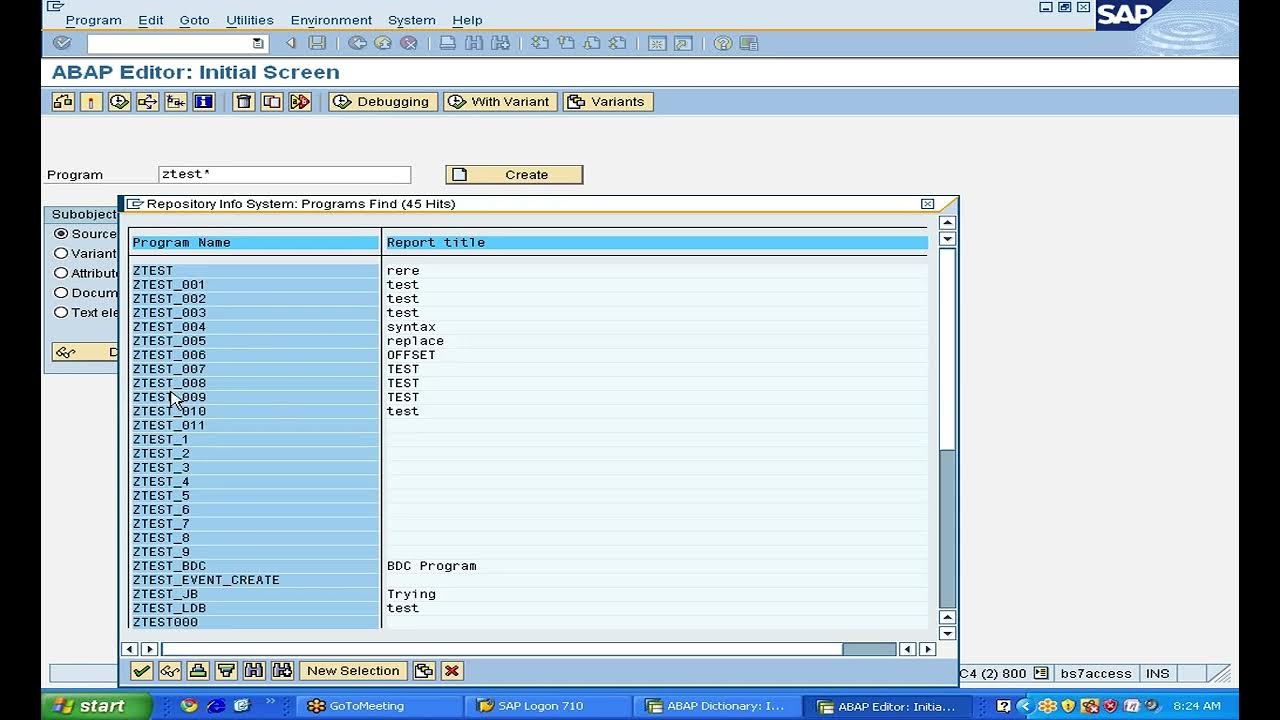 Understanding Work Area and Internal Table | Class 8 | SAP ABAP - YouTube