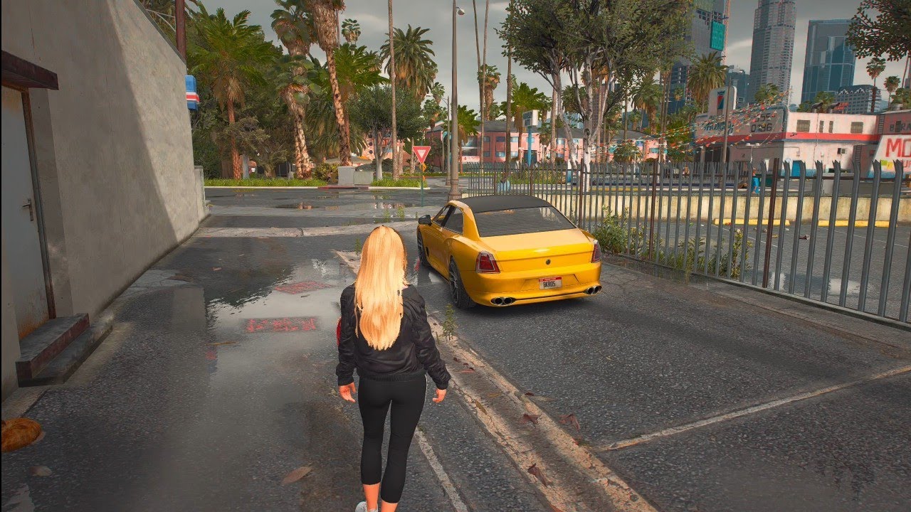 GTA 5 Next Level Graphics QuantV Mod And Realistic Gameplay On RX ...