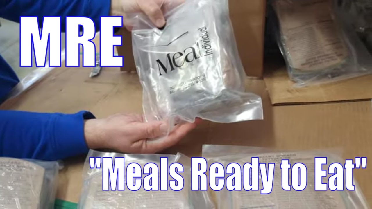 MRE SURE PAK-SOPAKCO 12 MEALS W/ HEATER at Atlantic Firearms - YouTube