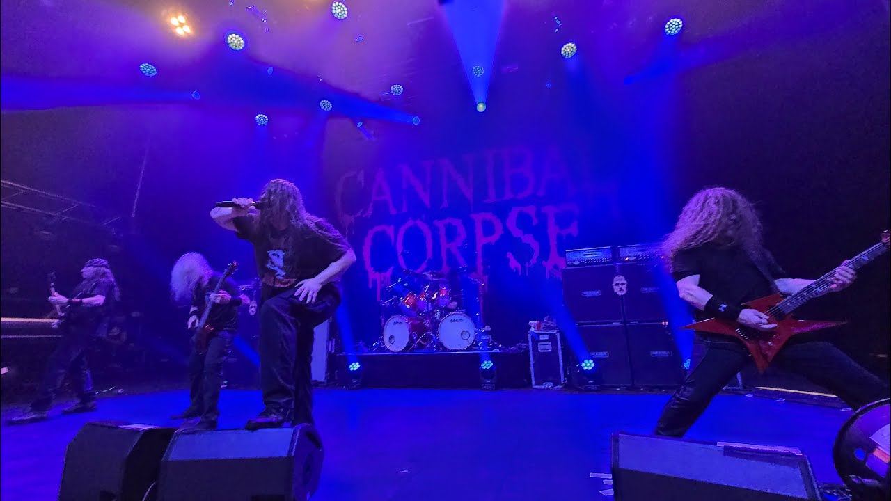Cannibal Corpse @ LIVE @ Scourge of Iron @ European Tour 2024 - YouTube