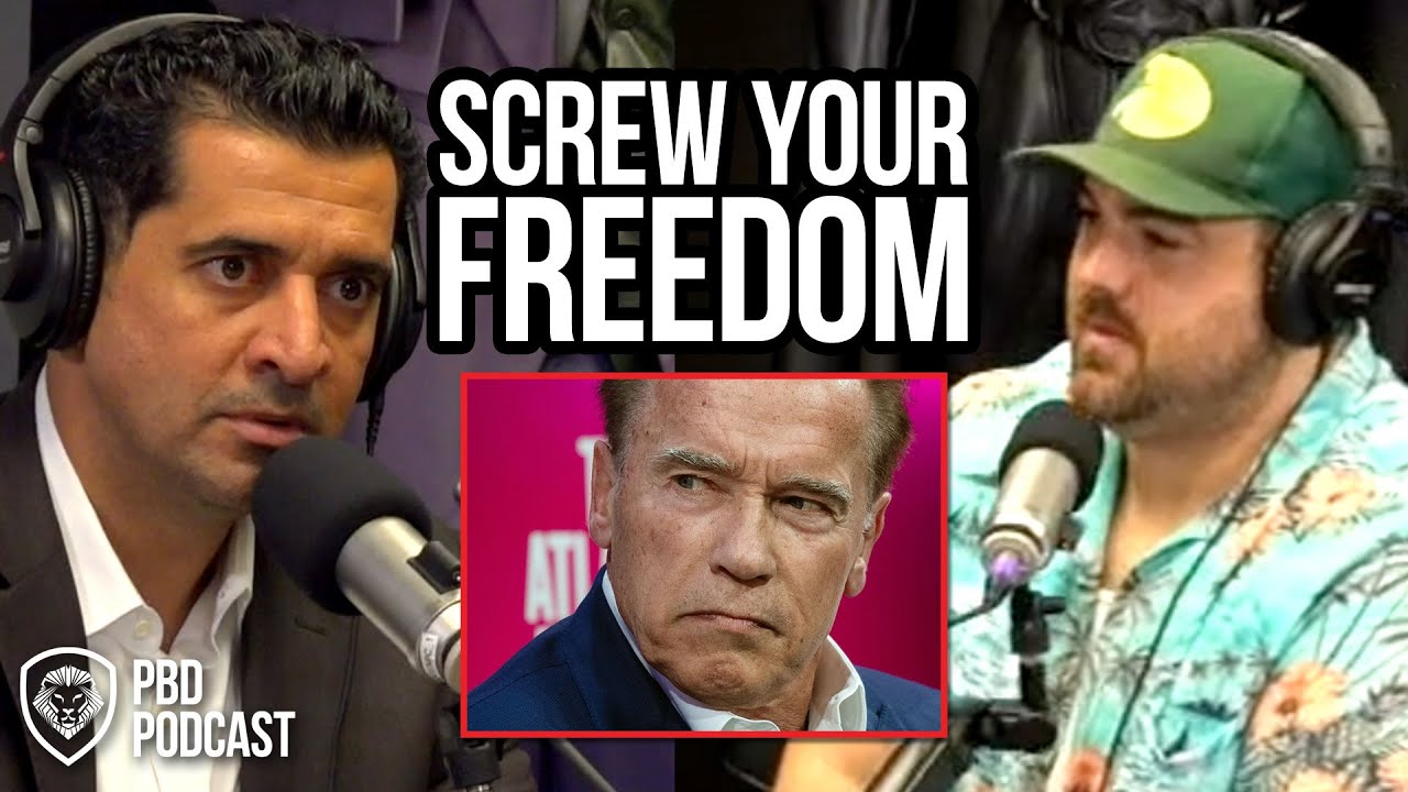 Heated Reaction to Arnold Schwarzenegger Saying "Screw your Freedom ...