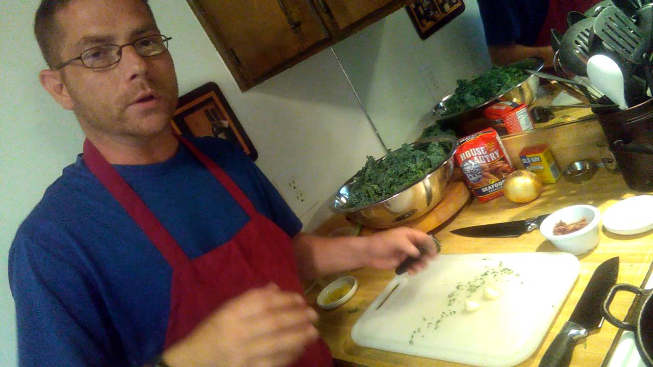 Braised Kale with Chef Jay Romano - YouTube