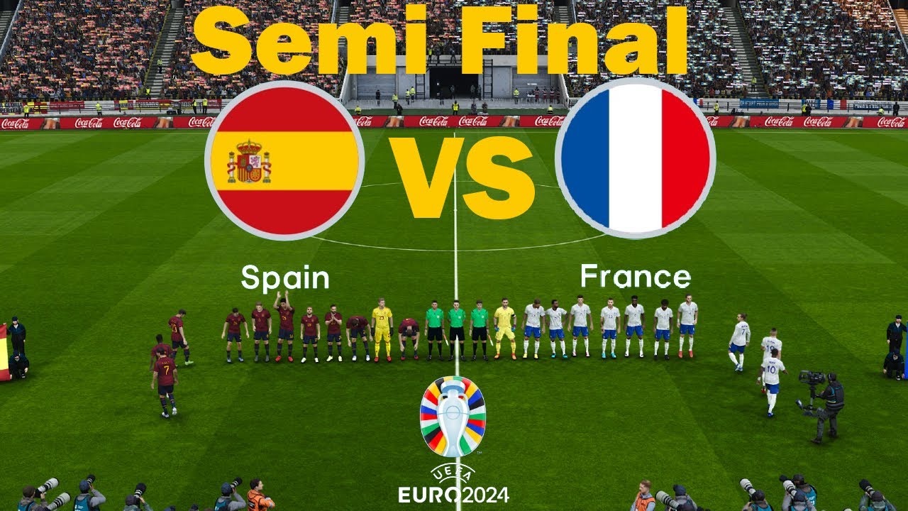 SPAIN vs FRANCE - Semi Final UEFA Euro 2024 | Full Match All Goals ...