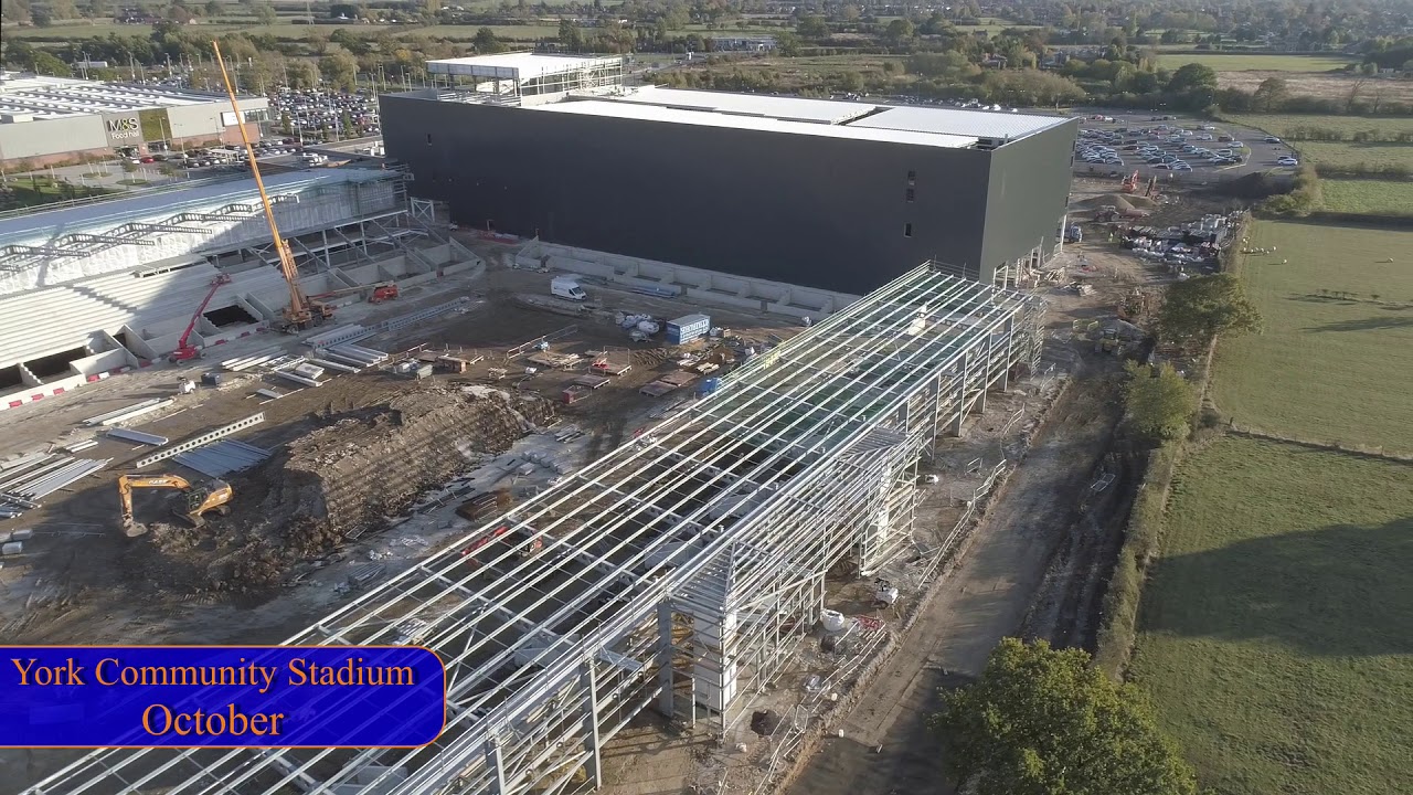 York Stadium Leisure Complex drone video - YouTube