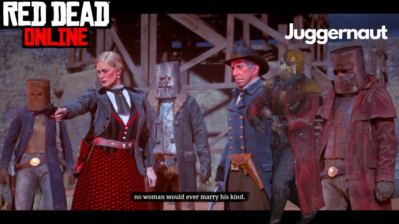 Red Dead Online Juggernaut Suit Kill Them Each And Every One - YouTube