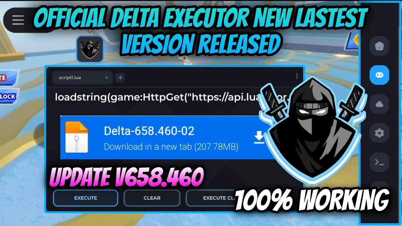 [NEW] DELTA EXECUTOR NEW LASTEST VERSION V658.460 RELEASED | NO LAG ...