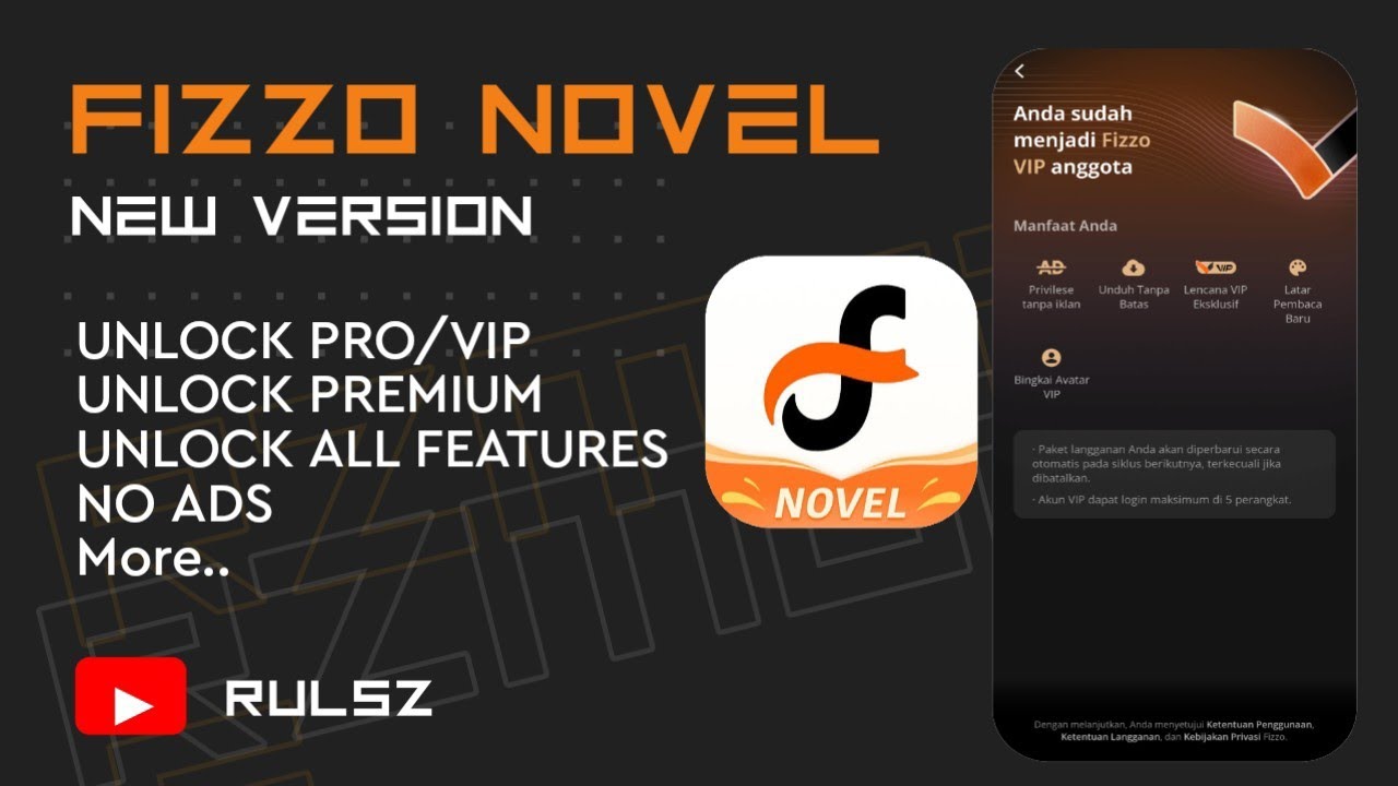 FIZZO NOVEL MOD APK PREMIUM/VIP UNLOCKED TERBARU TANPA PASSWORD ...