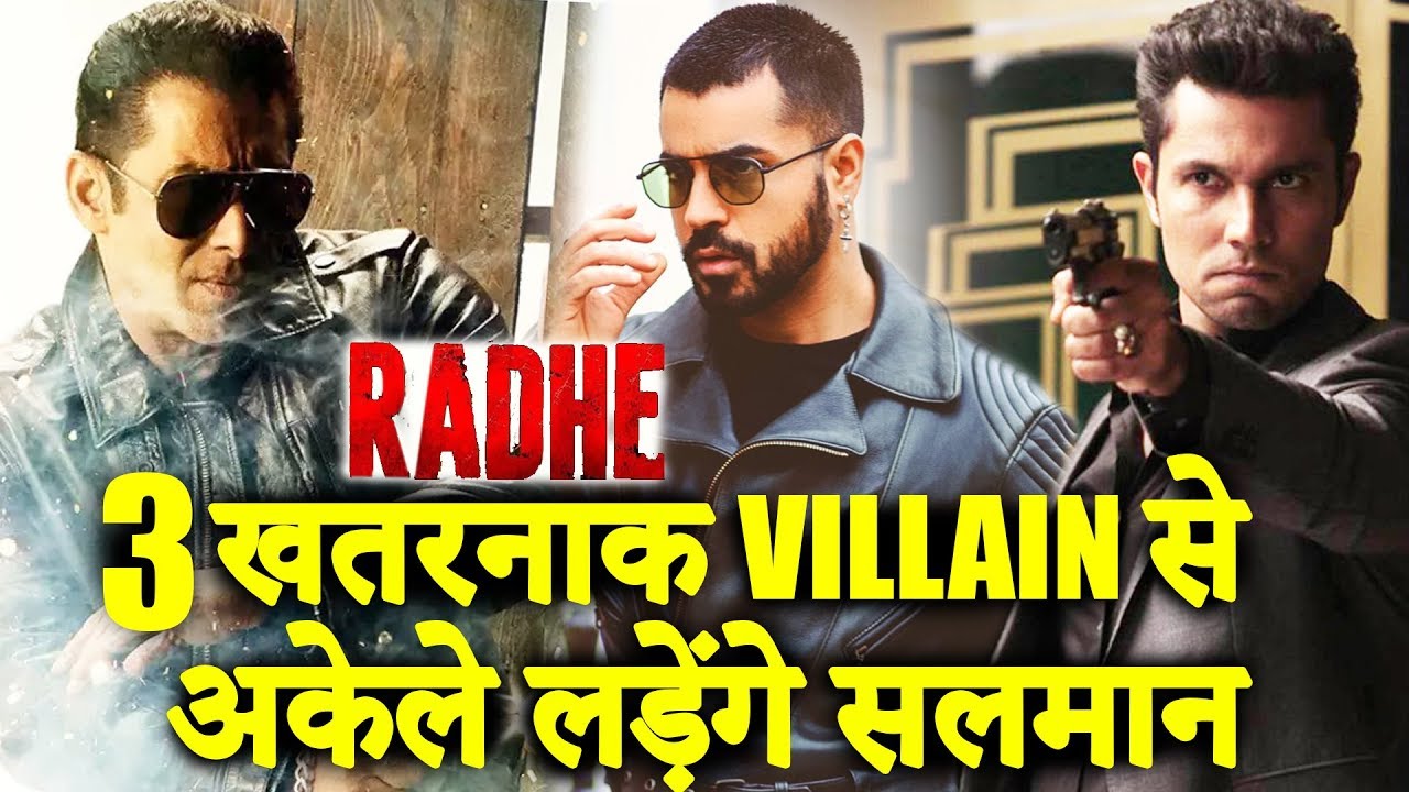 Salman Khan To Battle 3 Villains In The Action Movie Radhe Your Most ...