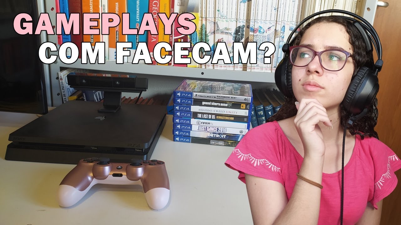 COMO GRAVAR GAMEPLAY NO PS4 COM FACECAM - YouTube