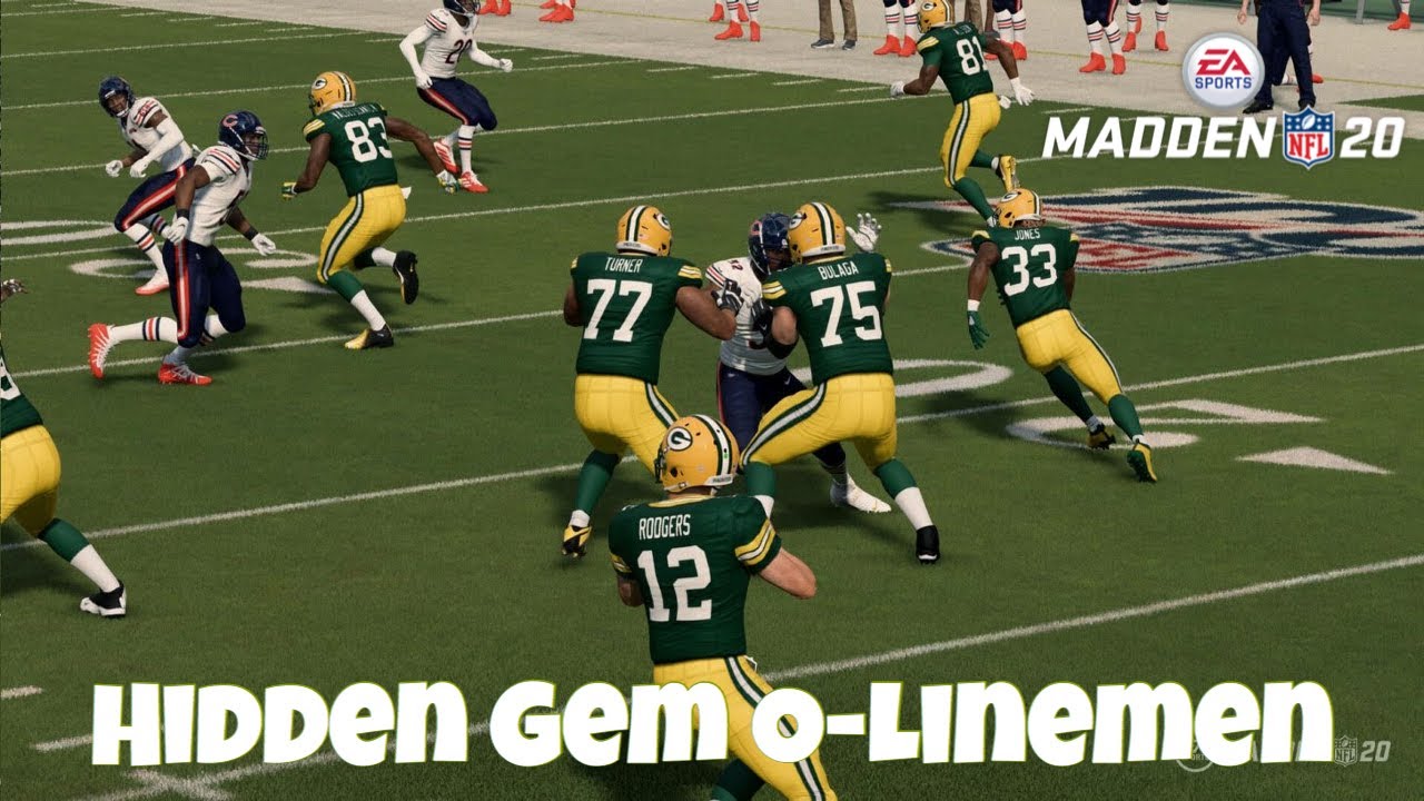 Madden 20 Hidden Gem Offensive Linemen - YouTube