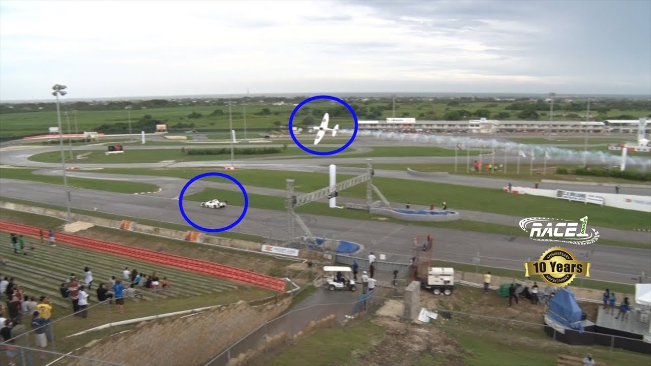 A Plane Races A Car..RACE 1's Coverage Of The Barbados Festival Of ...