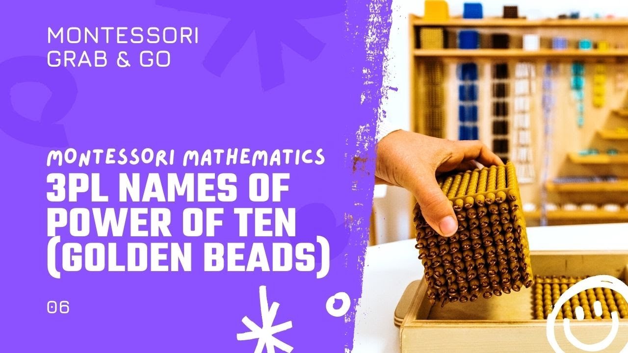 Montessori Mathematics: Names of Power of Ten - YouTube