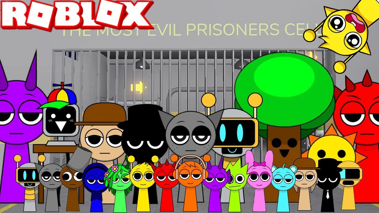 Sprunki Oren Playing Sprunki Barry's Prison Run Obby | ROBLOX ...