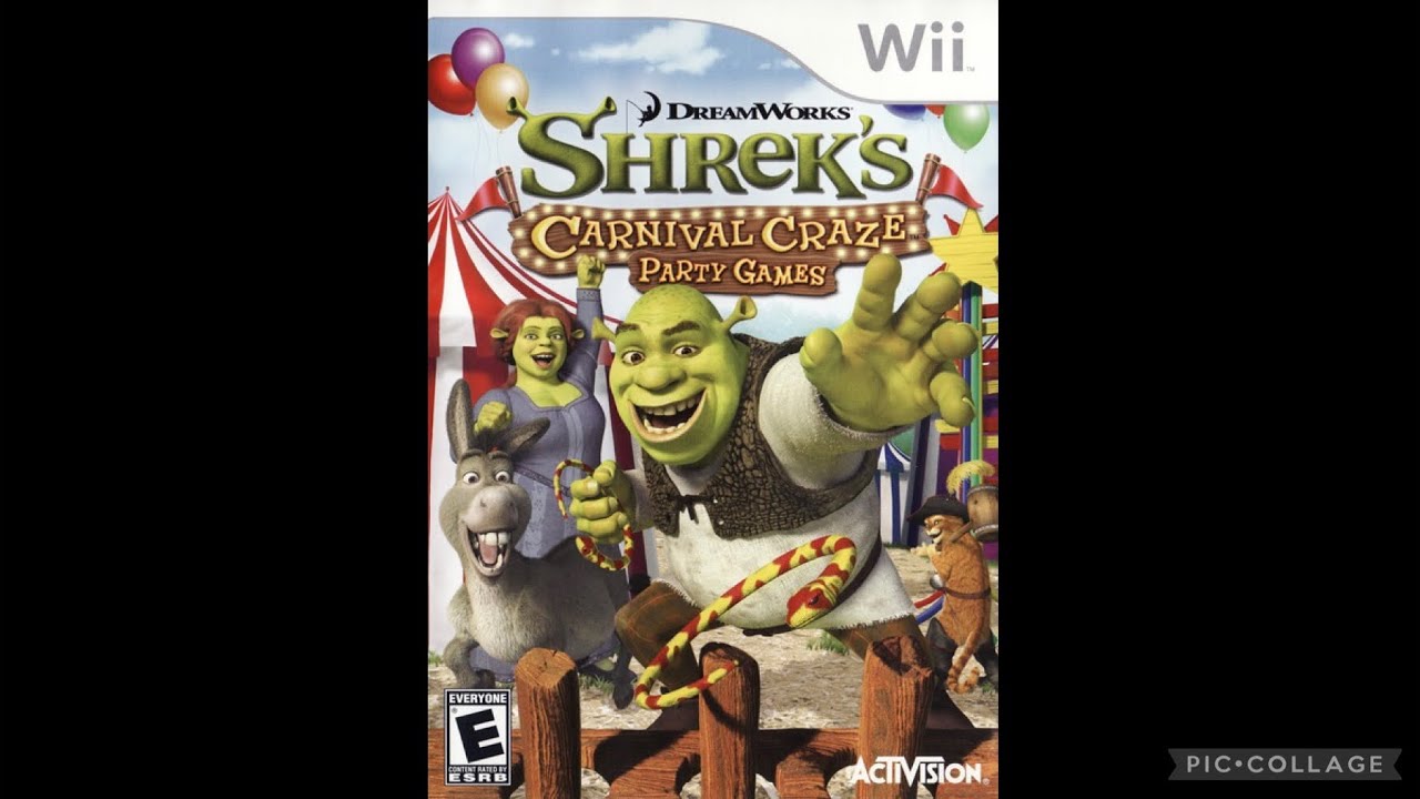 Opening to Shrek’s Carnival Craze Party Games 2008 Wii Game - YouTube