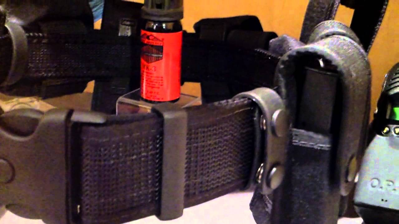 Police Officers Duty Belt Comparison from Past to Present - YouTube